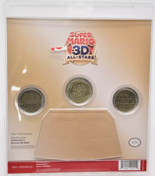 Super Mario 3D All Stars - Collectible Coin Set | Game Over Videogames