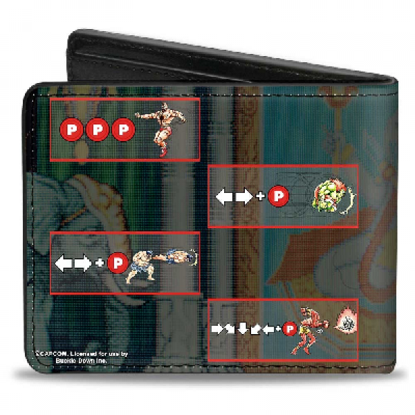 Gamer Wallet - Street Fighter - Power Move - Bifold Wallet - NEW | Game ...
