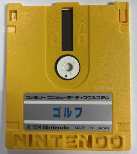 FAM Super Mario Bros SMB & Golf - Double Sided - Famicom Disk - IMPORT ...
