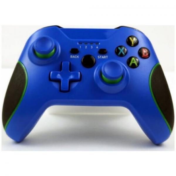 xbox 360 controller blue chrome