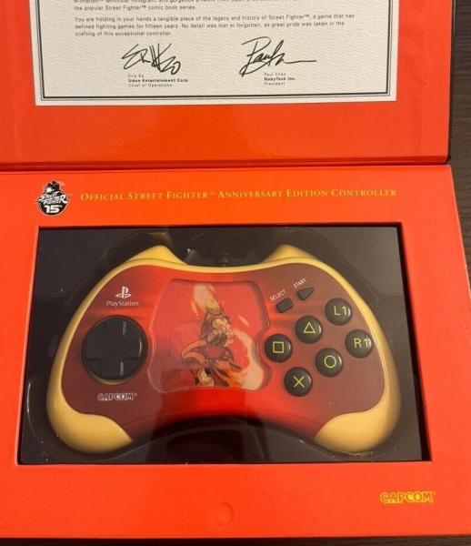 PS2 Controller - Capcom Street Fighter (3rd) - Ken - NEW | Game Over ...